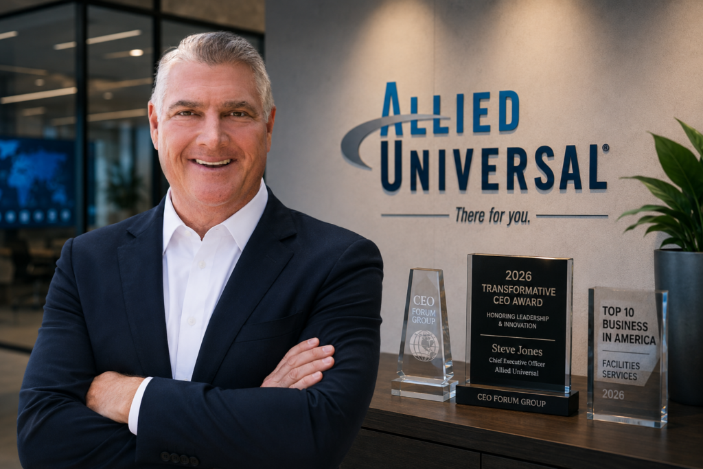 Allied Universal's Steve Jones Wins Transformative CEO Award - Security ...